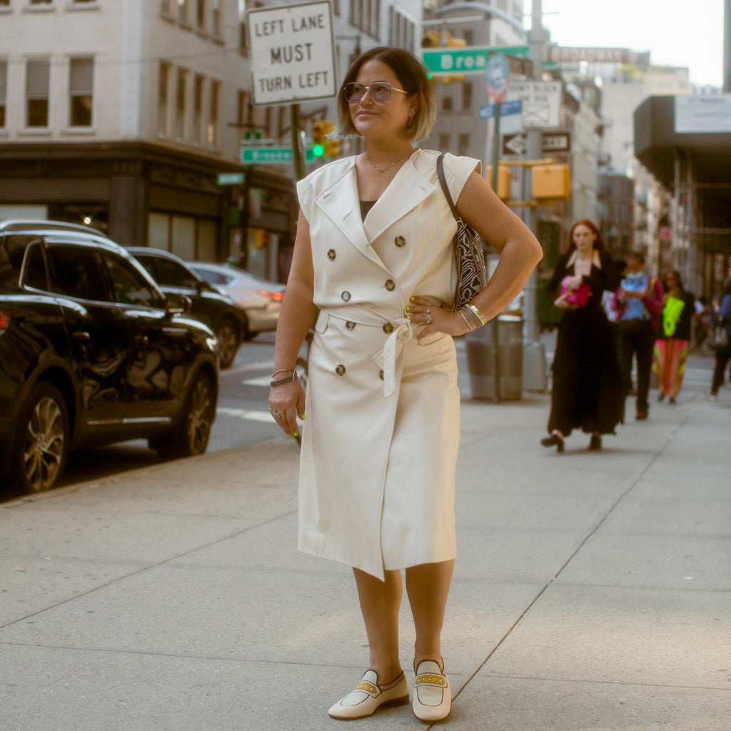 What Stacy Wore To NYFW – Hampden Clothing