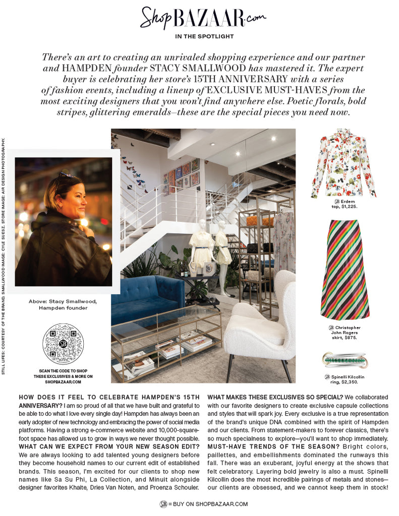 Stacy Smallwood In The Spotlight – Hampden Clothing