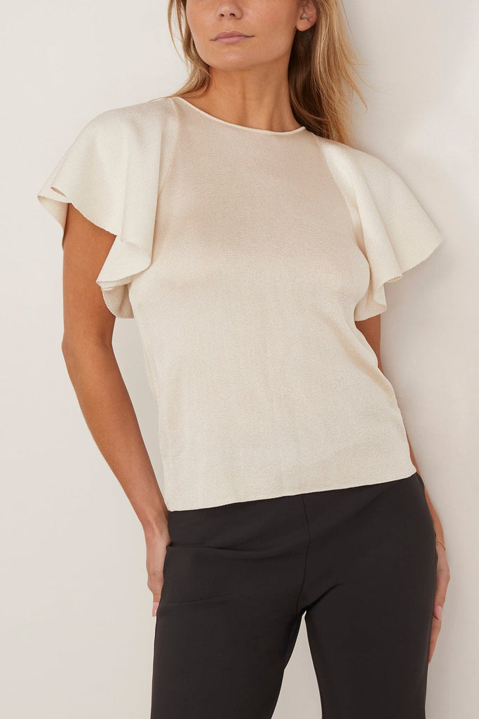Altuzarra Zuzu Top in Ivory – Hampden Clothing