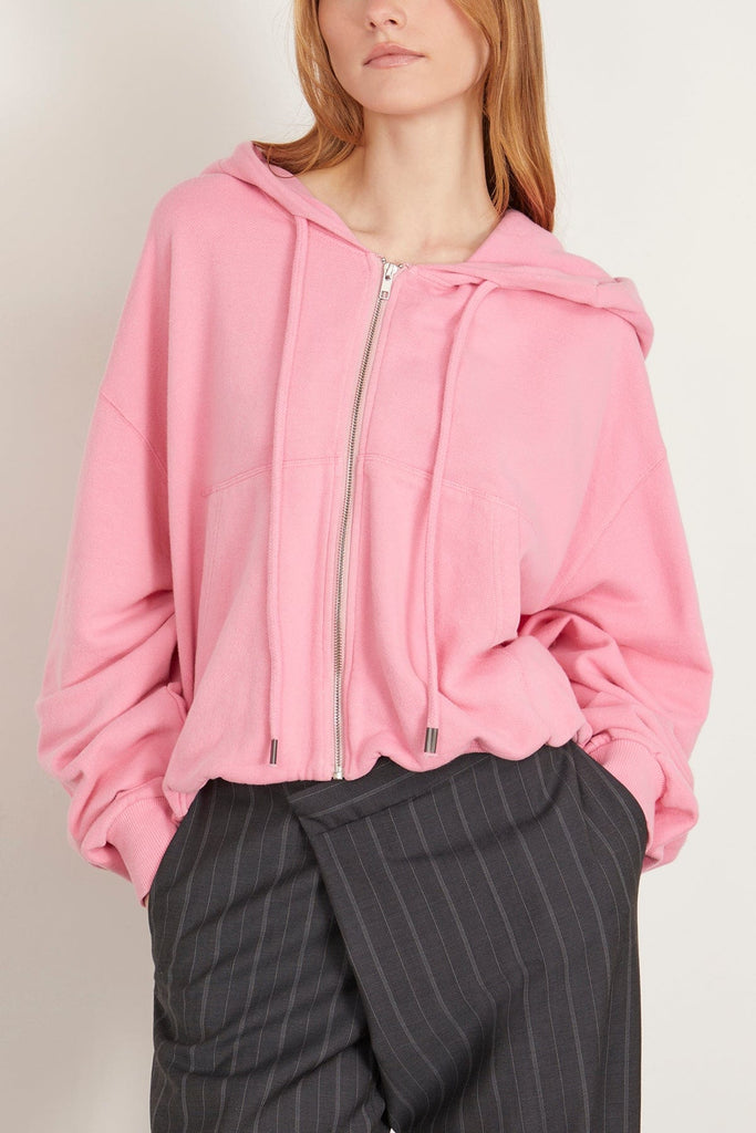 R13 Balloon Zip-Up Hoodie in Pink – Hampden Clothing
