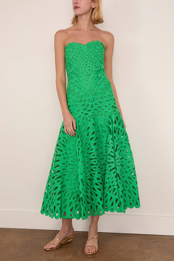 Simkhai Florence Midi Dress in Parakeet – Hampden Clothing