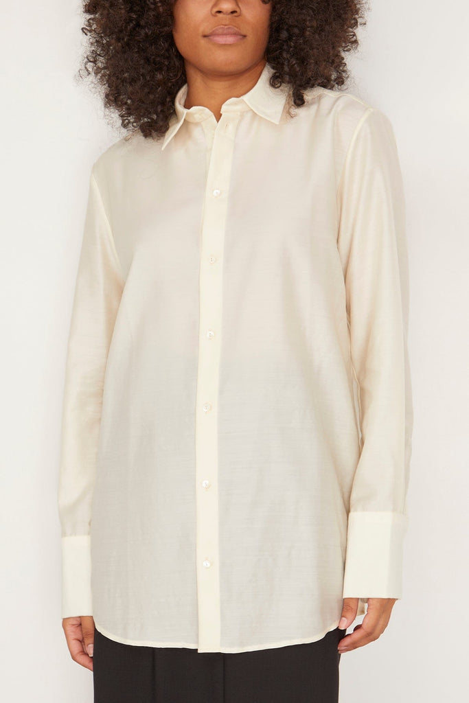 La Collection Adam Shirt in Off White – Hampden Clothing