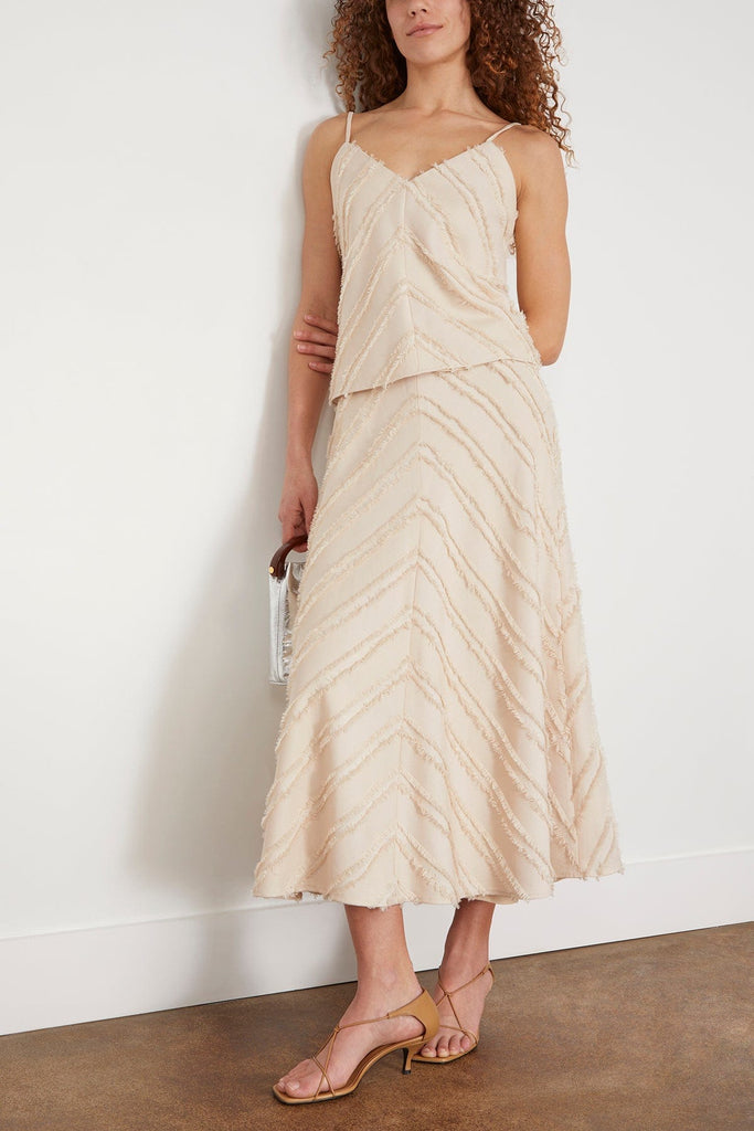 Tanya Taylor Maxine Skirt in Cream (TS) – Hampden Clothing