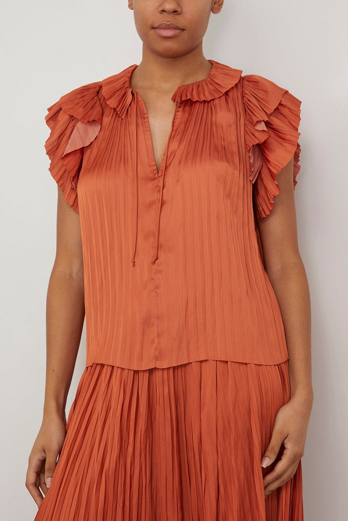 Ulla Johnson Elli Top in Alexandrite – Hampden Clothing