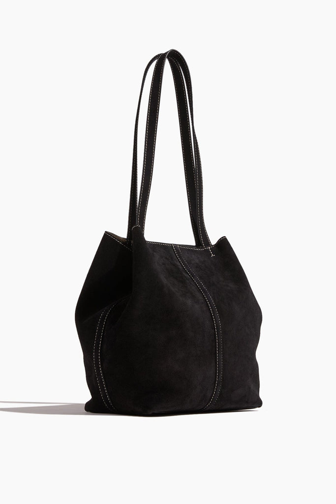 Vanessa Bruno Tote PM in Noir – Hampden Clothing